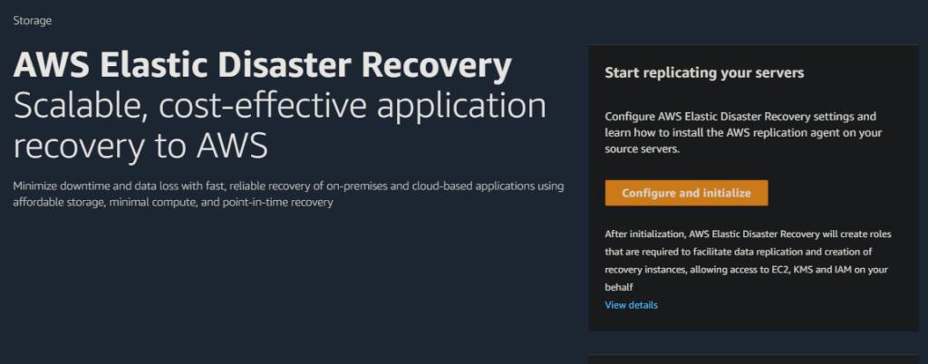 How to Configure AWS Elastic Disaster Recovery Service (AWS DRS)